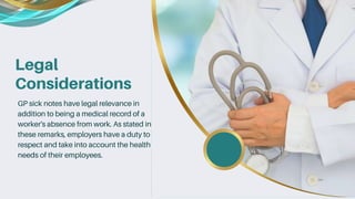 In Sickness and in Health: Understanding GP Sick Notes | PPT