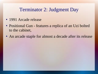 History of Light Gun Games | PDF