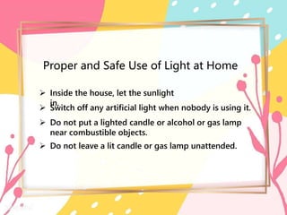 Light Energy, Heat Energy and Electricity Energy | PPTX