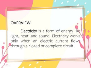 Light Energy, Heat Energy and Electricity Energy | PPTX