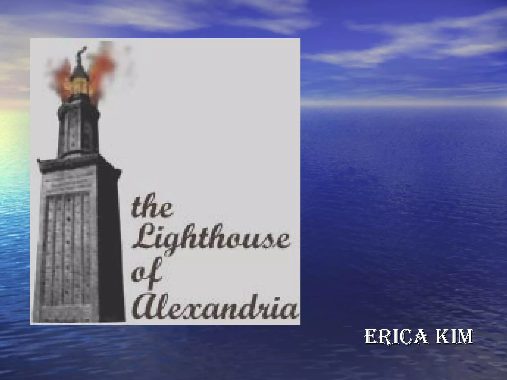 Lighthouse Of Alexandria | PPT