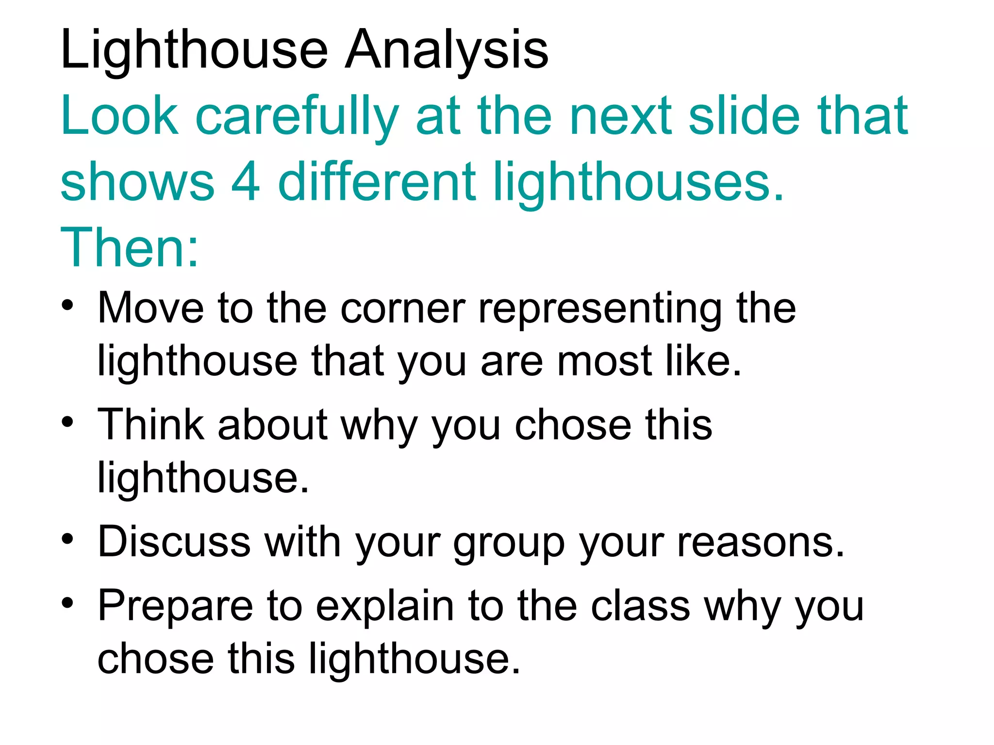 Lighthouses | PPT