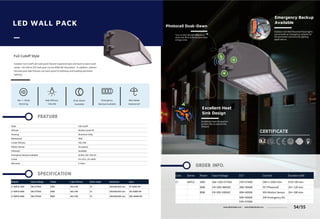 Lightide: Illuminating the Future of Commercial Emergency Lighting | PDF