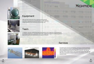 DLC QPL Outdoor & Commercial LED Lighting catalog-US version | PPT