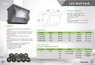 DLC QPL Outdoor & Commercial LED Lighting catalog-US version | PPT
