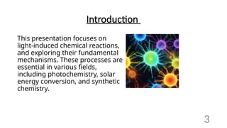 Light Induced photochemical Reactions .pptx