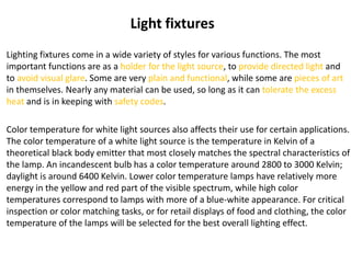 Introduction to Lighting | PPT