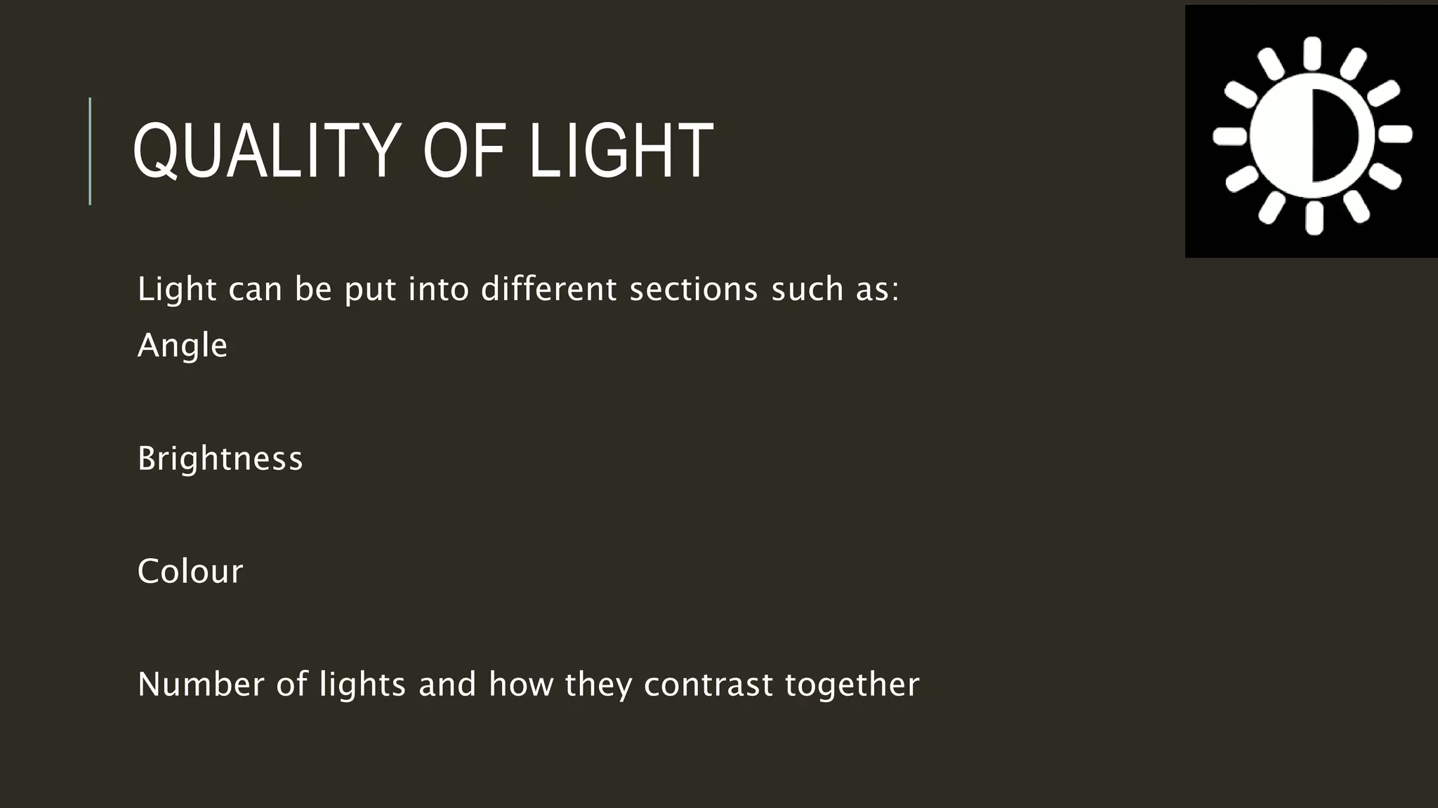 Lighting examples | PPTX