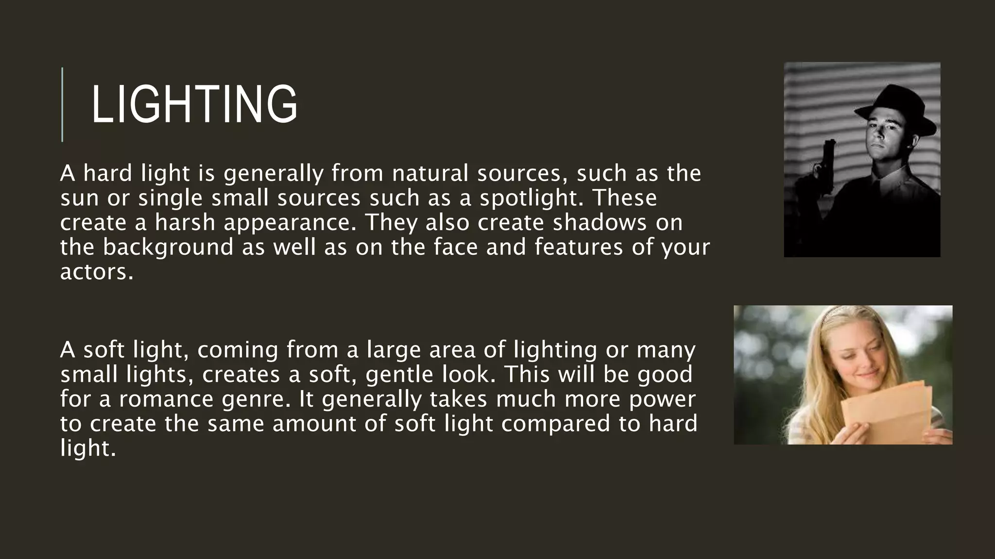 Lighting examples | PPTX