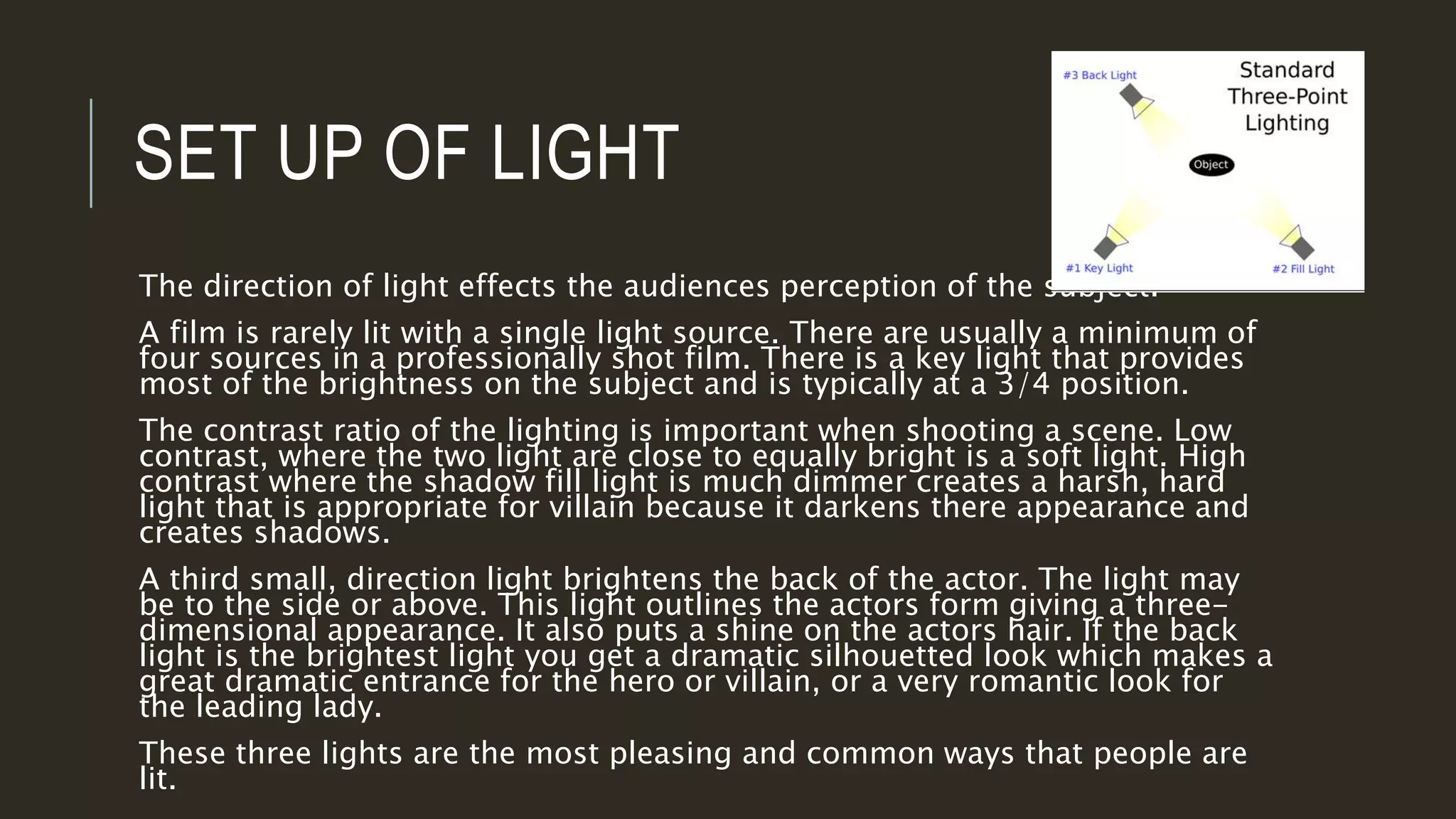 Lighting examples | PPTX