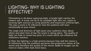 Lighting examples | PPTX