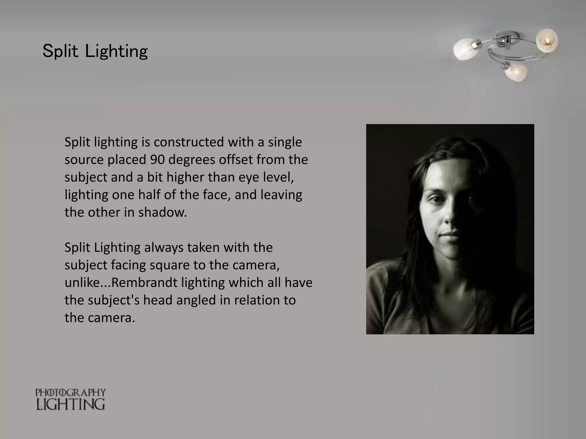 Basic Lighting Concept for Photography | PPTX | Photography | Arts and ...