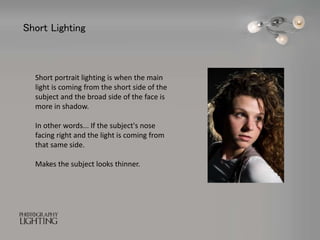 Basic Lighting Concept for Photography | PPTX