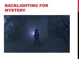 Movie Lighting Basics explained in short | PPTX