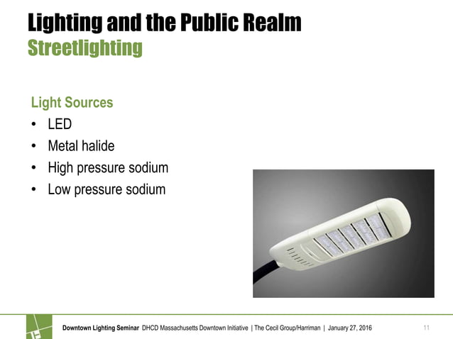 Design Guidelines and Lighting in your Downtowns | PPT