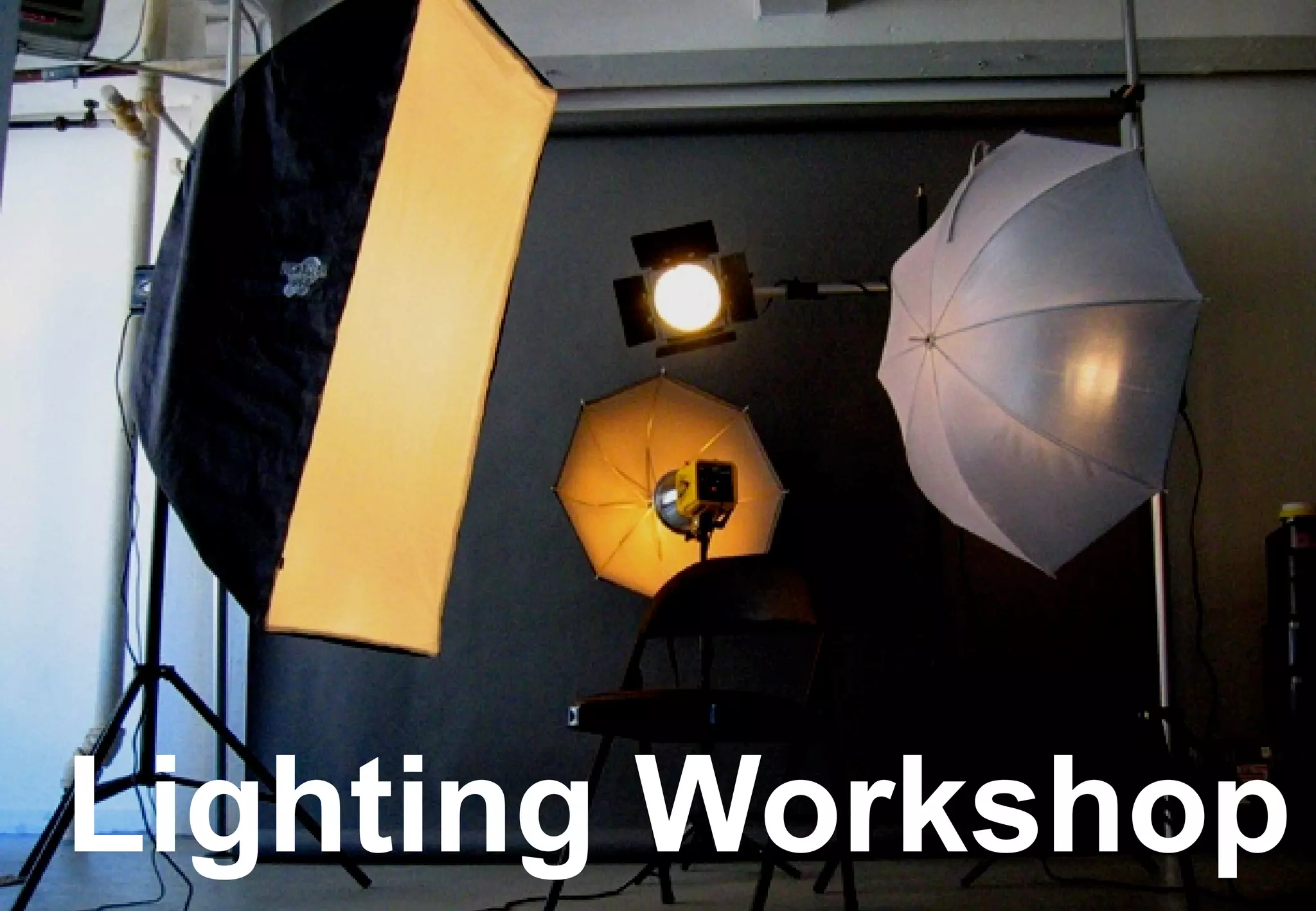 Lighting Workshop | PDF
