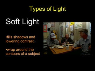 Lighting 1 Types Of Light | PPT