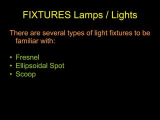 Lighting 1 Types Of Light | PPT