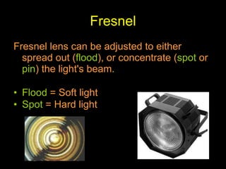 Lighting 1 Types Of Light | PPT