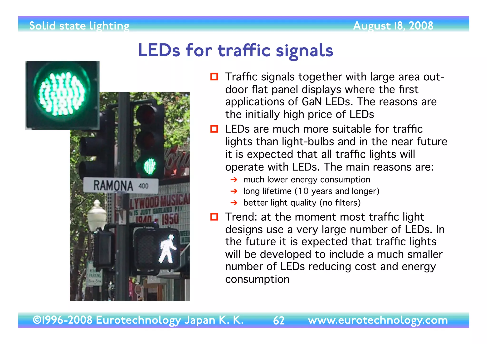 Solid state lighting, GaN LEDs and lasers | PDF