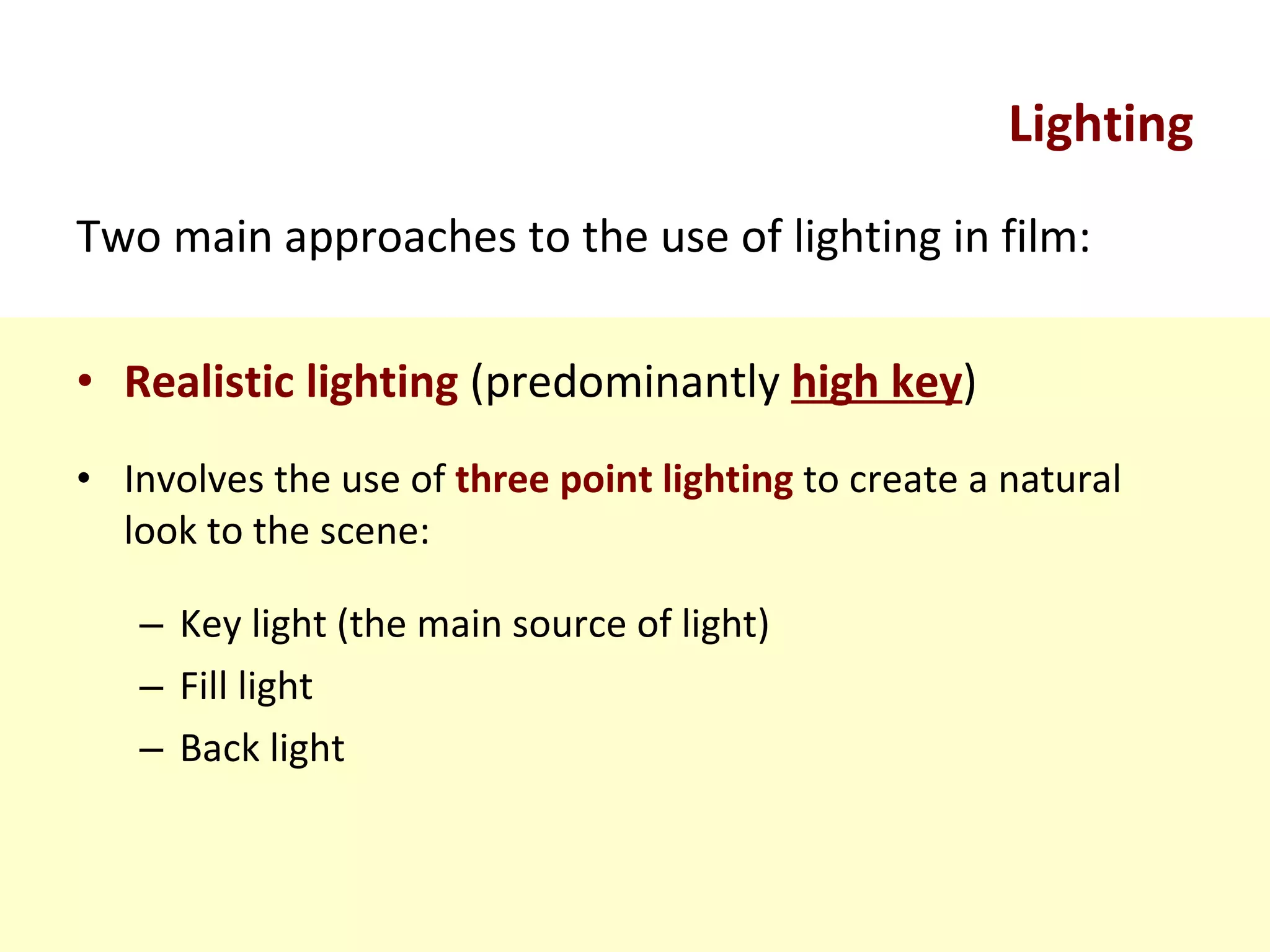 Lighting and Colour | PPT