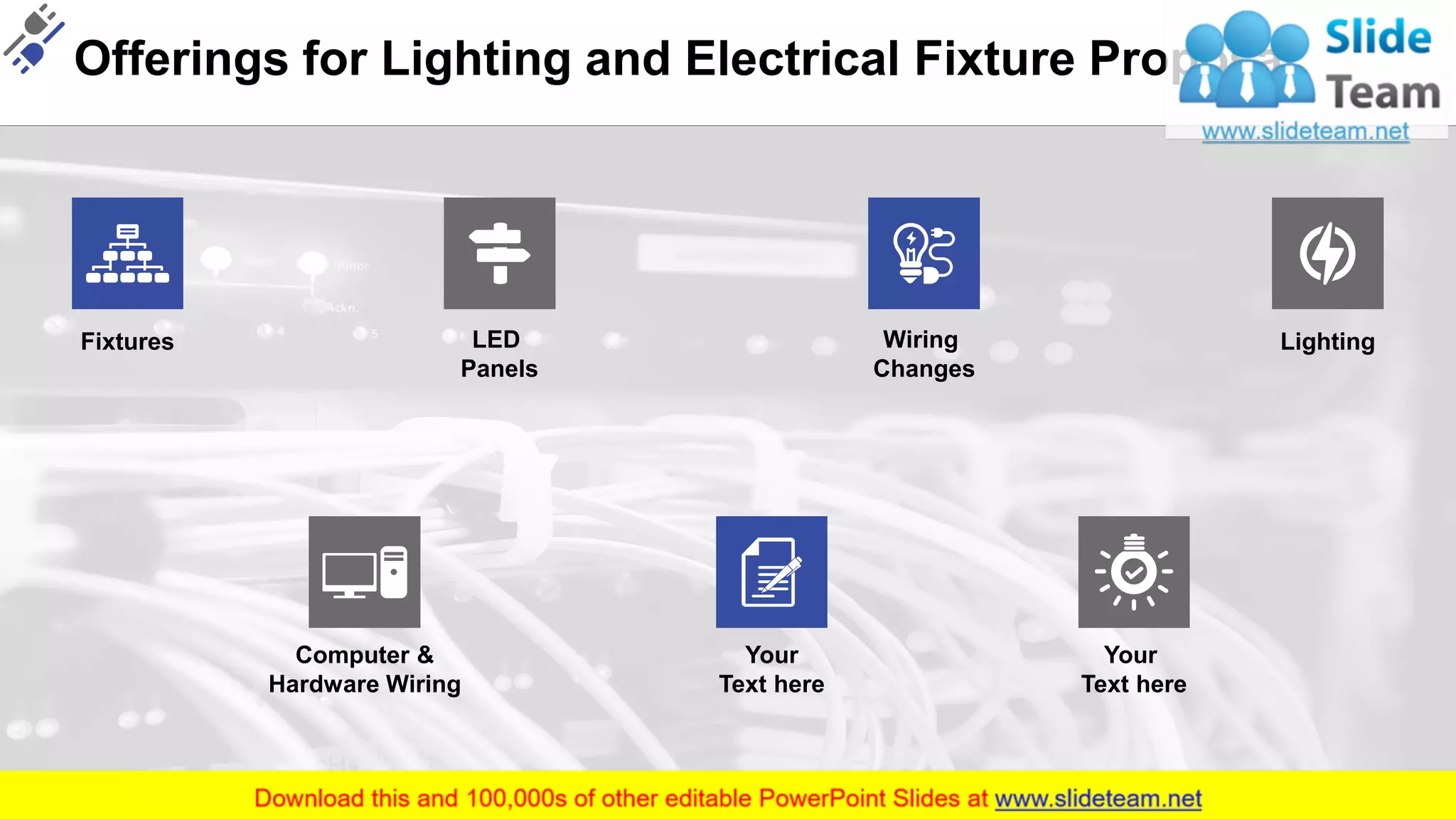Lighting And Electrical Fixture Proposal PowerPoint Presentation Slides ...