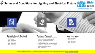 Lighting And Electrical Fixture Proposal PowerPoint Presentation Slides ...