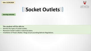 Lighting and Radial power circuit installation | PPTX