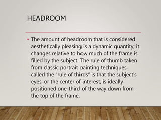 Rule of Compositions & Lighting By Warda Maryam | PPT