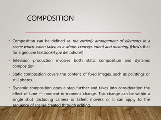 Rule of Compositions & Lighting By Warda Maryam | PPT