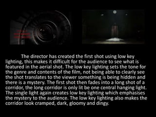 Lighting and shot analysis | PPTX