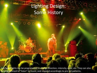 Lighting and sound design | PPTX