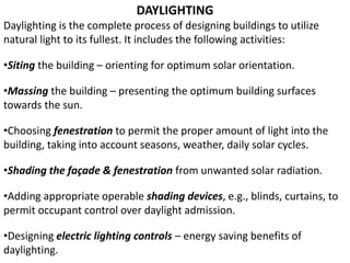 Lighting architecture lecture 2 | PDF
