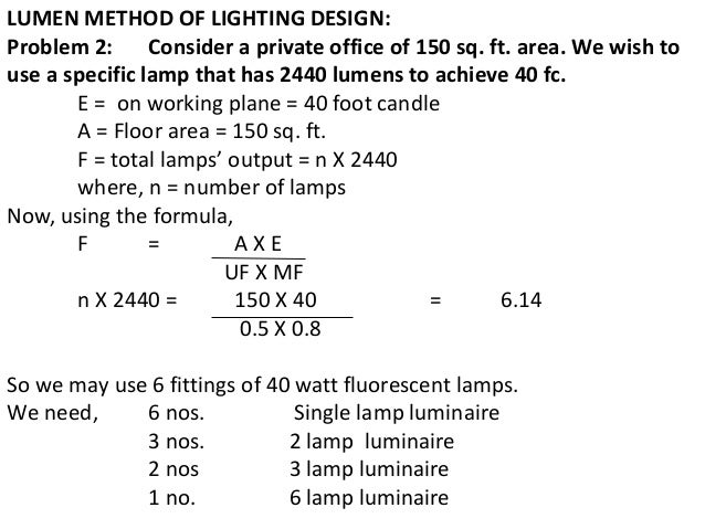 Lighting Architecture Notes Lecturelighting Architecture Lecture 5