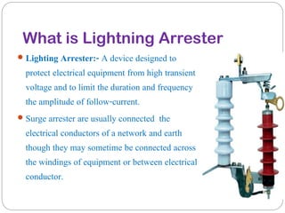 **Lightning Arrester Presentation** | PPTX
