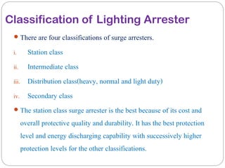 **Lightning Arrester Presentation** | PPTX