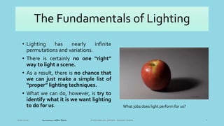 Lighting basics 01 | PPT