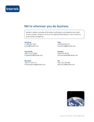 Lighting Brochure | PDF | Power and Energy Industry | Industries