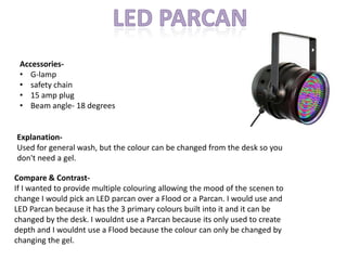 Lighting checklist | PPTX