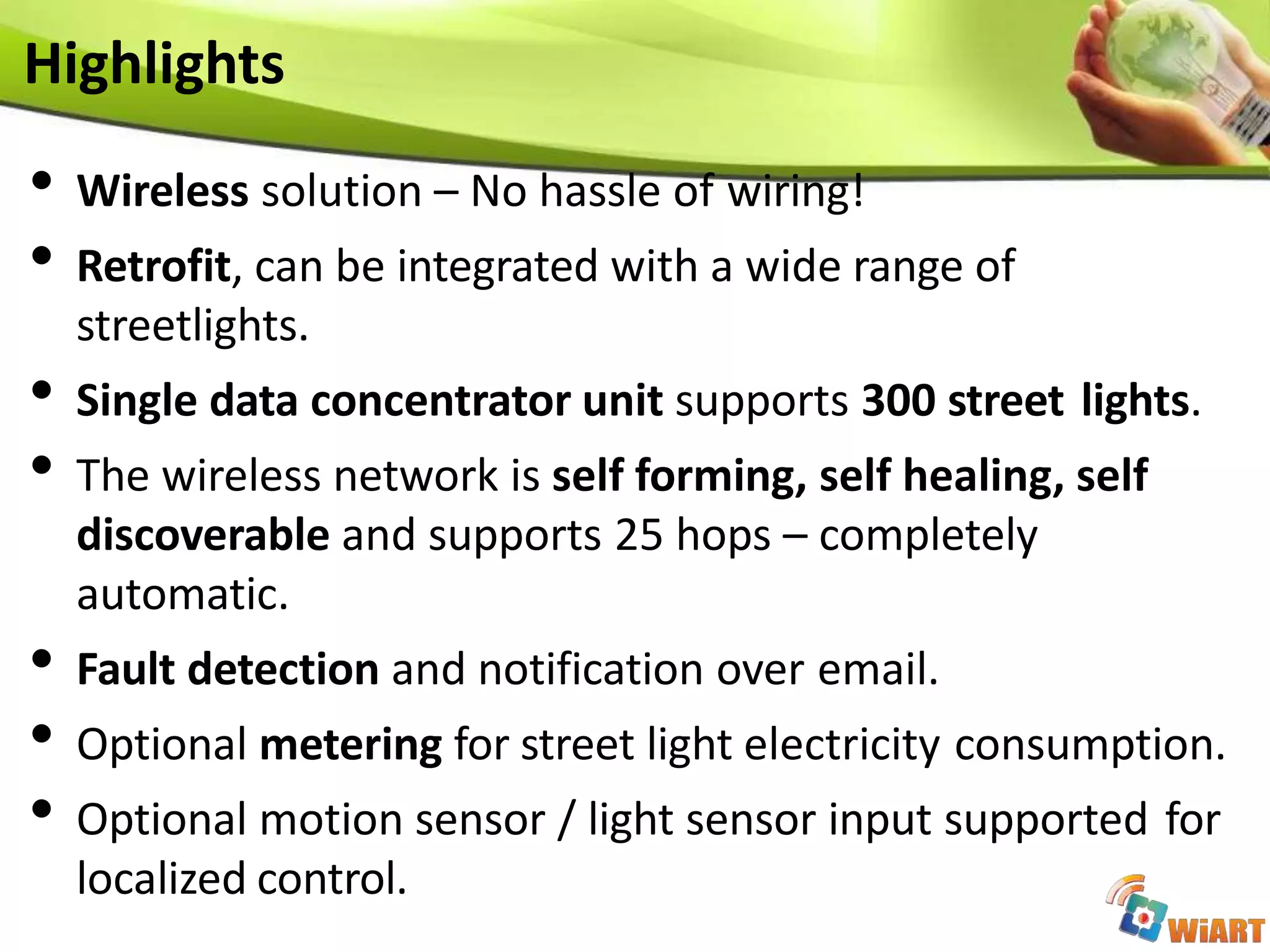 Lighting control monitoring system | PPTX