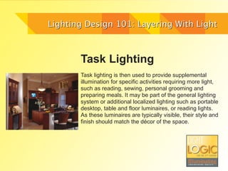 Lighting design 101 layering with light | KEY