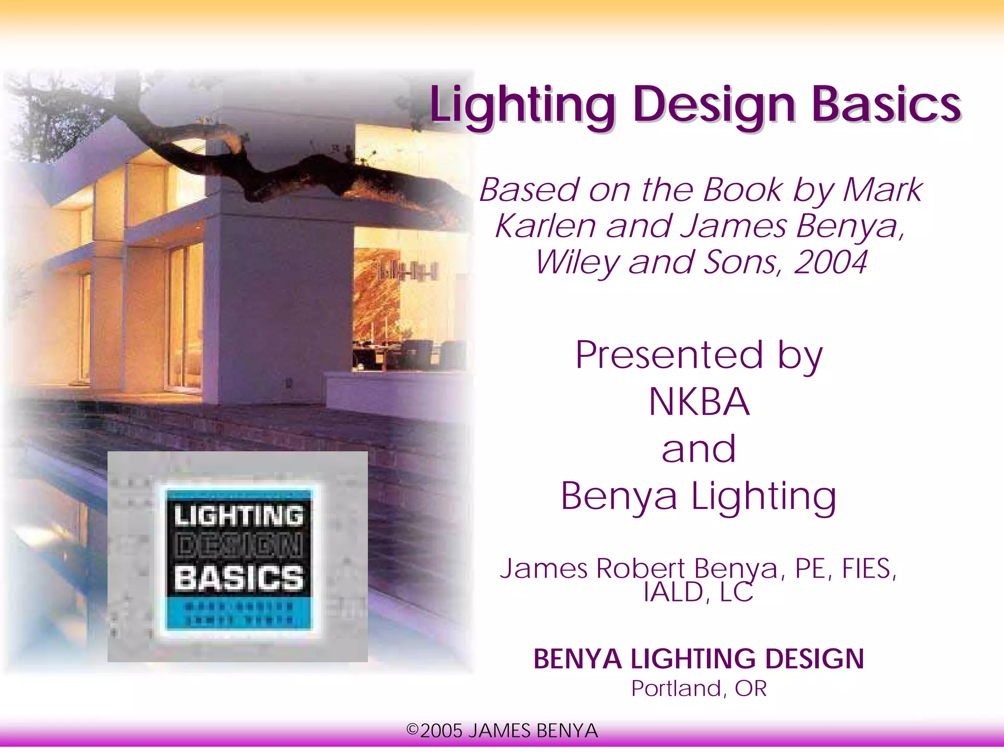 Lighting design basics | PDF