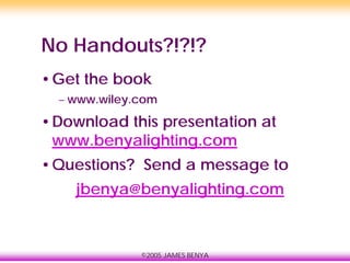 Lighting design basics | PDF