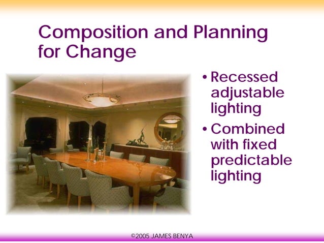 Lighting design basics