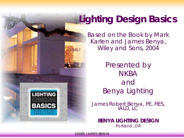 Lighting design basics