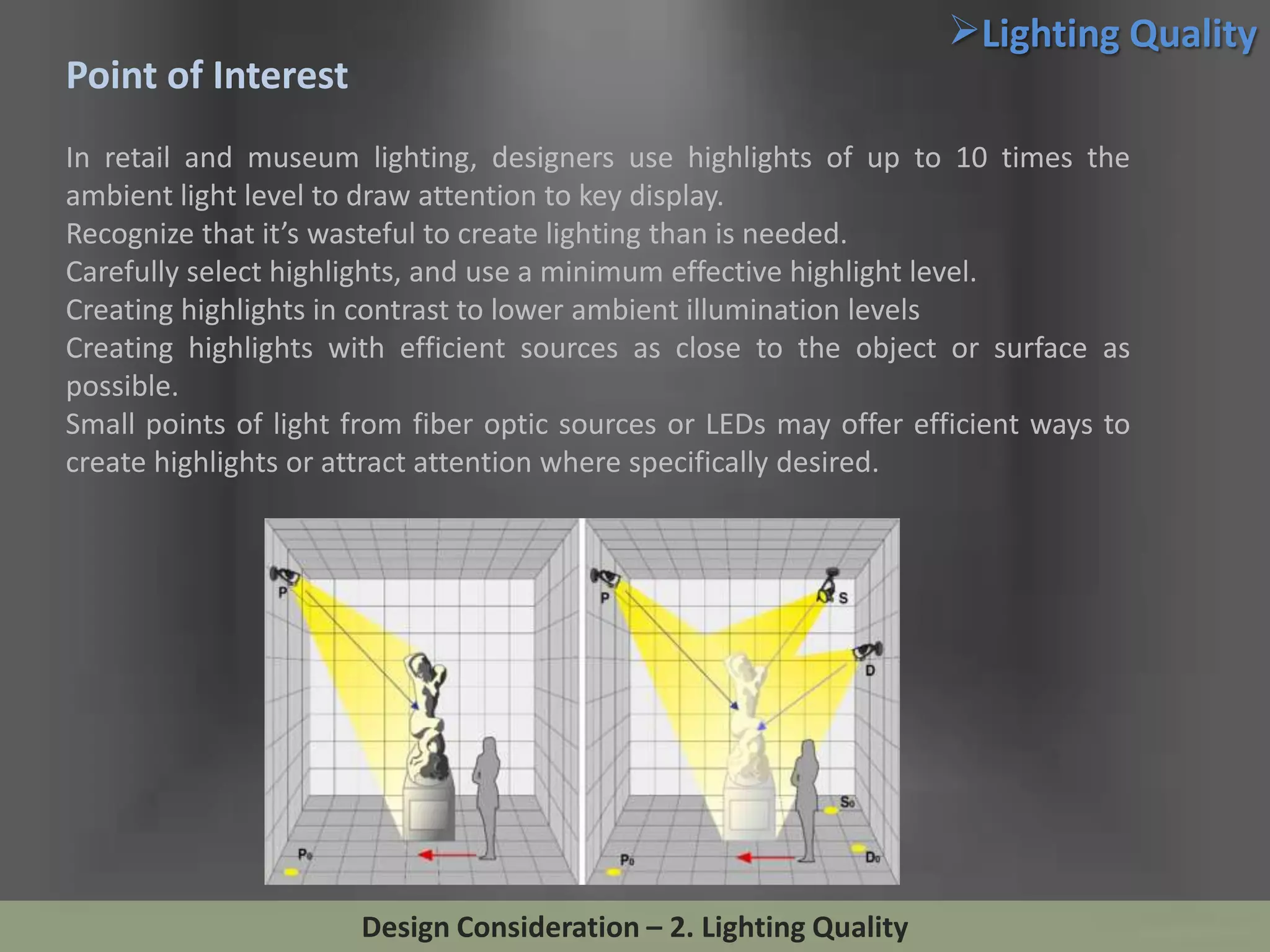 Lighting design considerations | PPTX