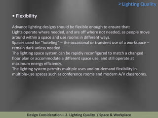 Lighting design considerations | PPTX