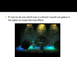 Lighting design for theatre | PPTX