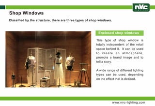 Lighting Design of Shop Windows -Writed by NVC Lighting | PPT