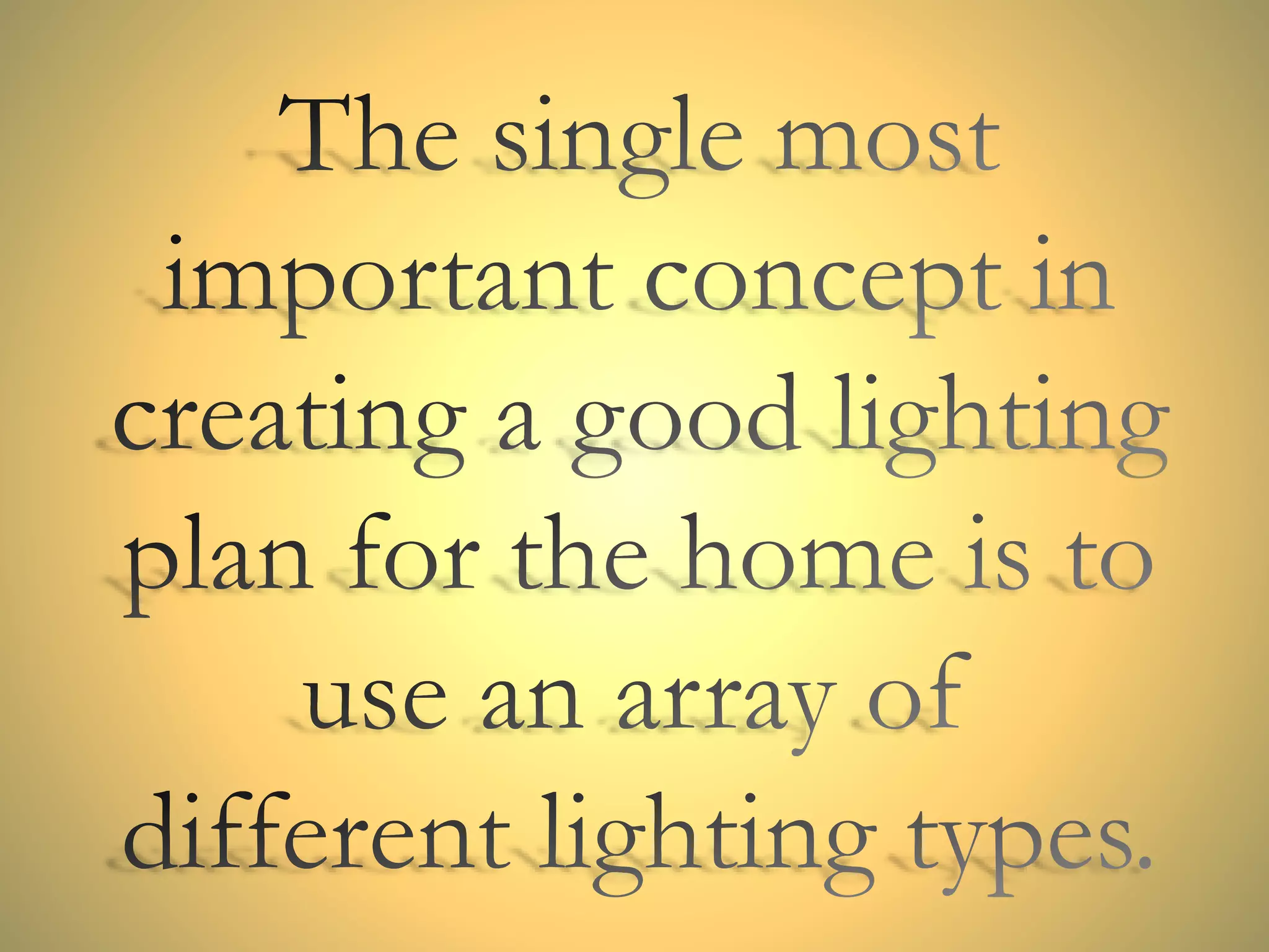 Different Lighting Types in Interior Design | PPTX